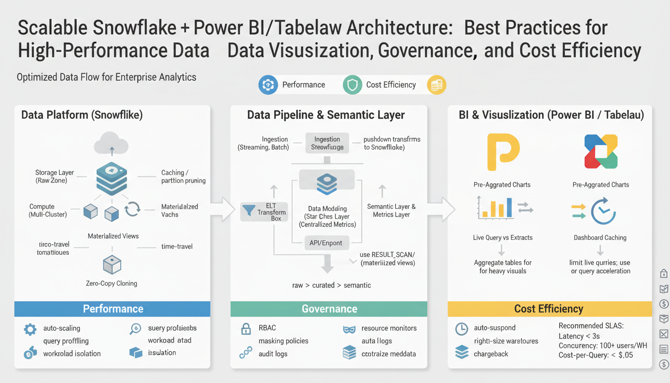 Scalable Snowflake + Power BI/Tableau Architecture: Best Practices for ...
