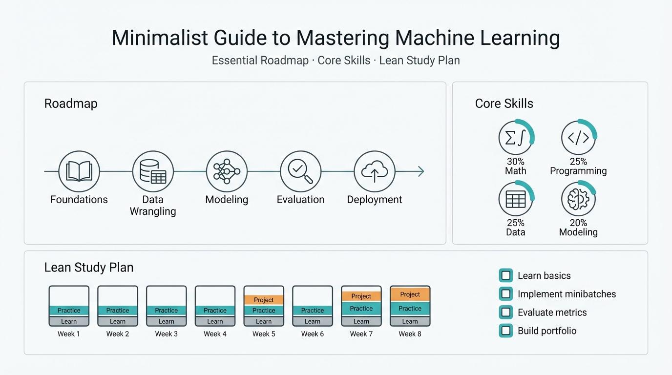 Minimalist Guide to Mastering Machine Learning: Essential Roadmap, Core ...