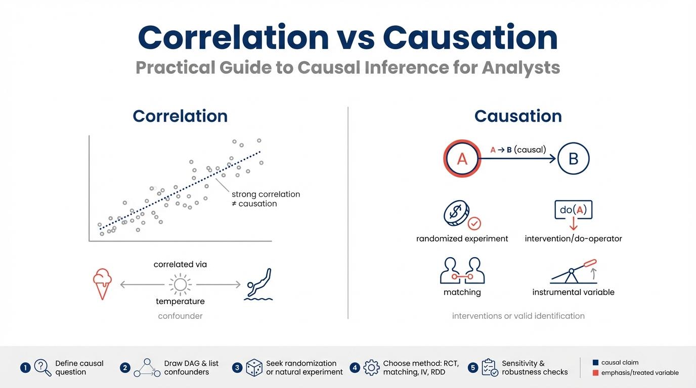 Correlation vs Causation in Data Science: Practical Guide to Causal ...